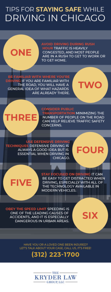 Chicago Urban Driving Dangers | The Kryder Law Group, LLC