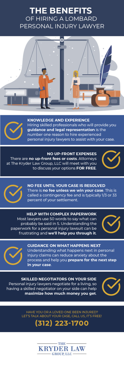 Lombard Personal Injury Lawyer | The Kryder Law Group, LLC Accident and ...