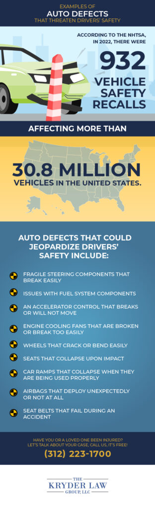 Chicago Car Manufacturer Defect Accident Lawyer | Auto Defects