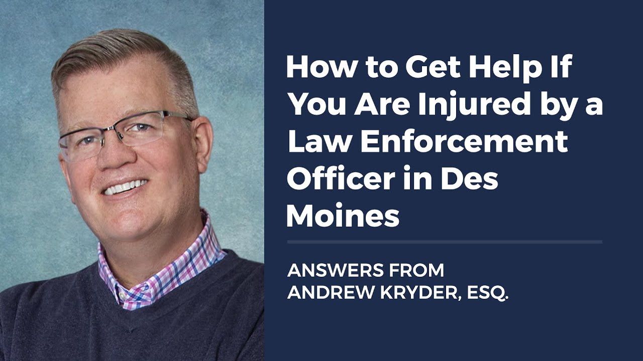 Cómo obtener ayuda si usted es lesionado por un agente de la ley en Des ...